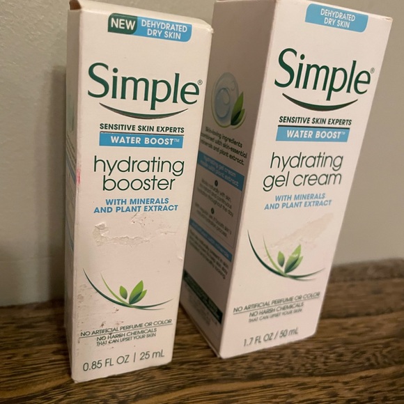 Simple | Skincare | Simple Water Boost Hydrating Gel Cream 7 Oz Hydra ...